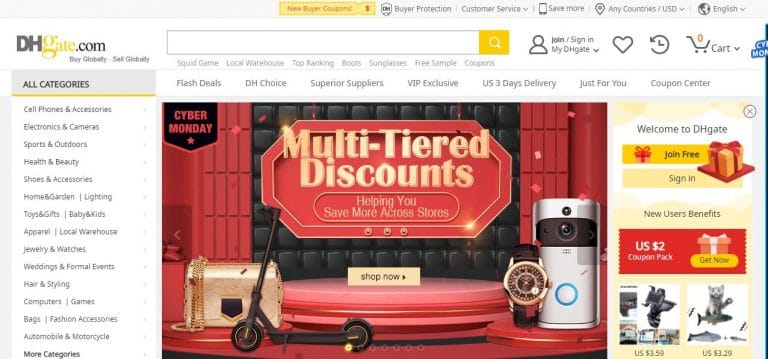 Los mejores sitios alternativos como DHgate para la búsqueda de ...