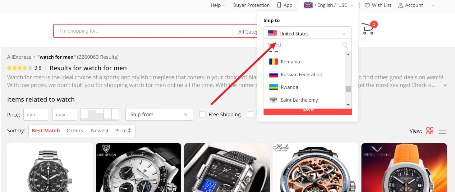 Tips To Finding AliExpress Sellers With US Warehouses